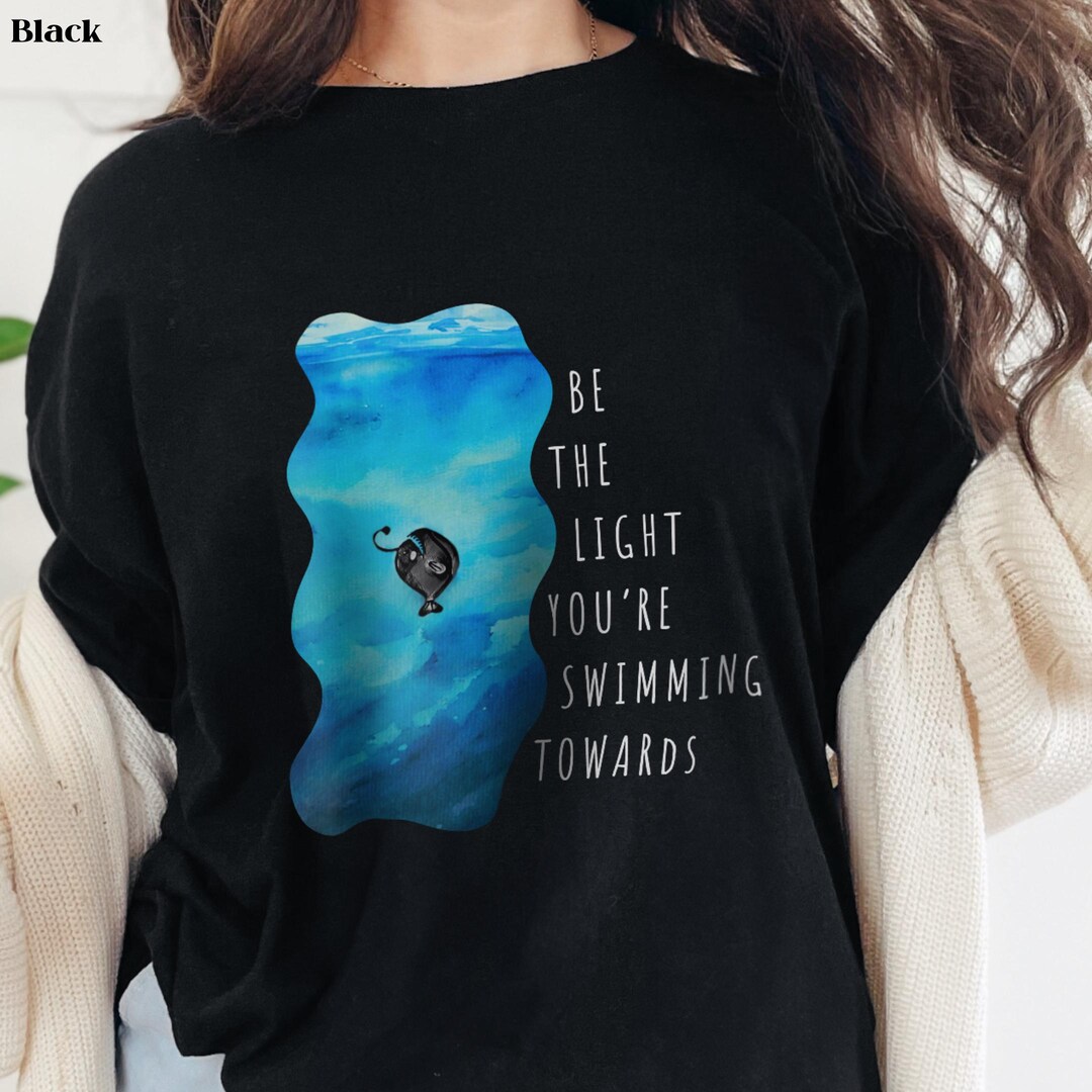 Angler Fish Shirt, Inspirational Gift for Marine Biologist Tshirt ...
