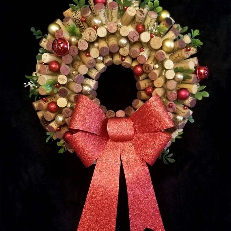 Wine Cork Wreath - Etsy