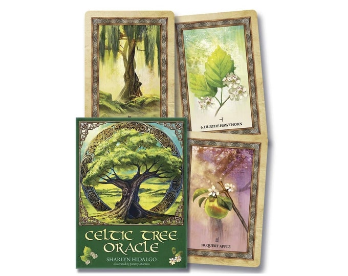 Celtic Tree Oracle Deck L Best Oracle Deck Oracle Card Etsy 0656