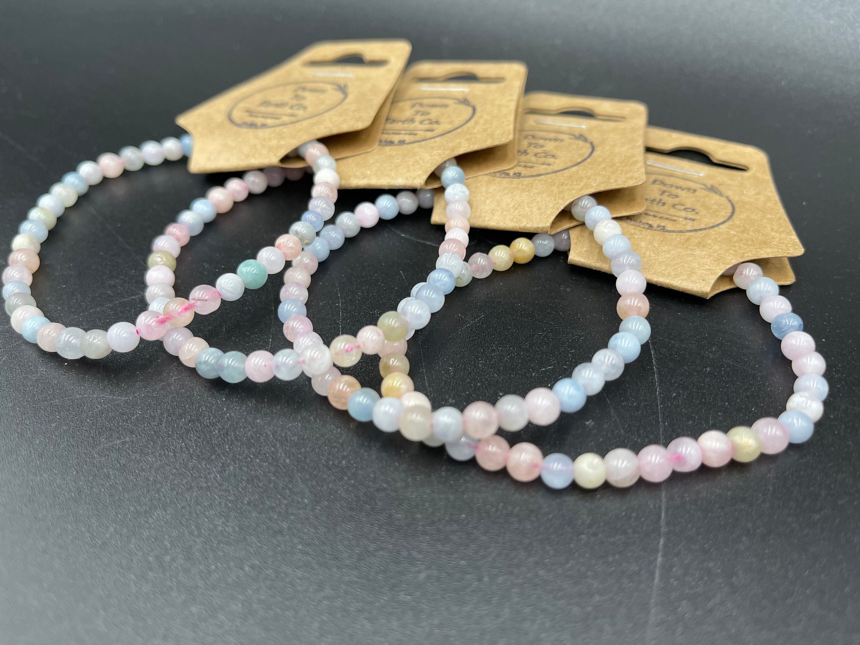 4mm Energy Bead Bracelet / Stone Bracelets / Crystal Bracelets | Etsy