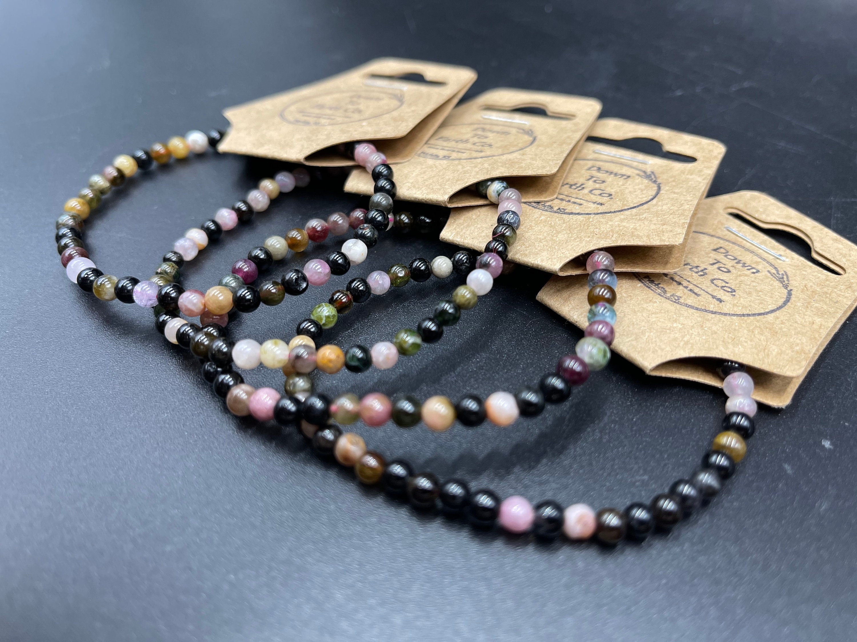 4mm Energy Bead Bracelet / Stone Bracelets / Crystal Bracelets | Etsy