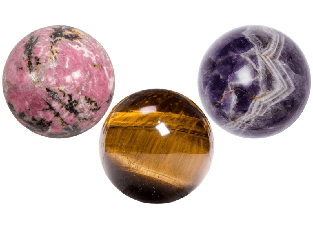 40mm Crystal Sphere Crystal Healing Divination Ball Crystal Ball Sphere ...
