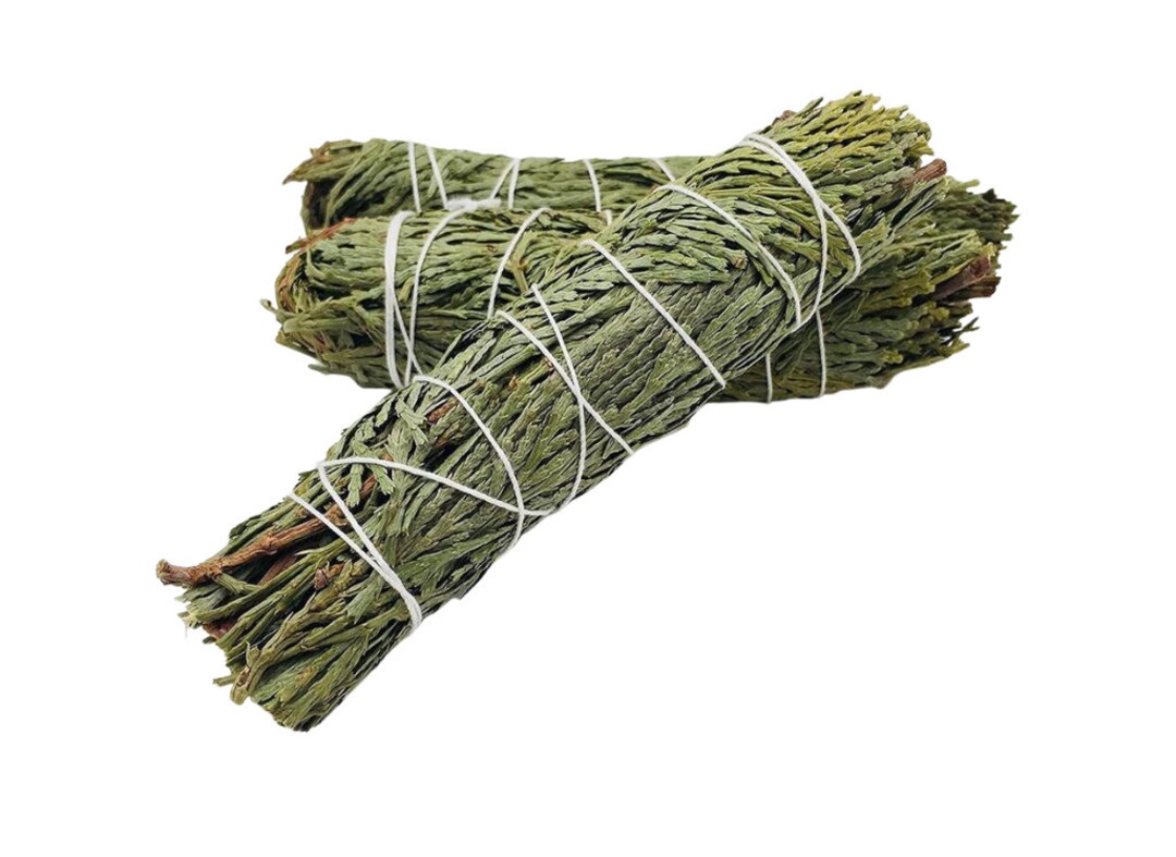Cedar Smudge Bundle Cedar 4 Bundle Cedar Smudge Stick - Etsy