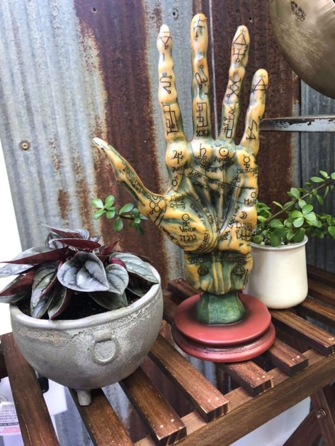 Alchemy Palmistry Hand L Fortune Telling Hand L Hand Statue - Etsy
