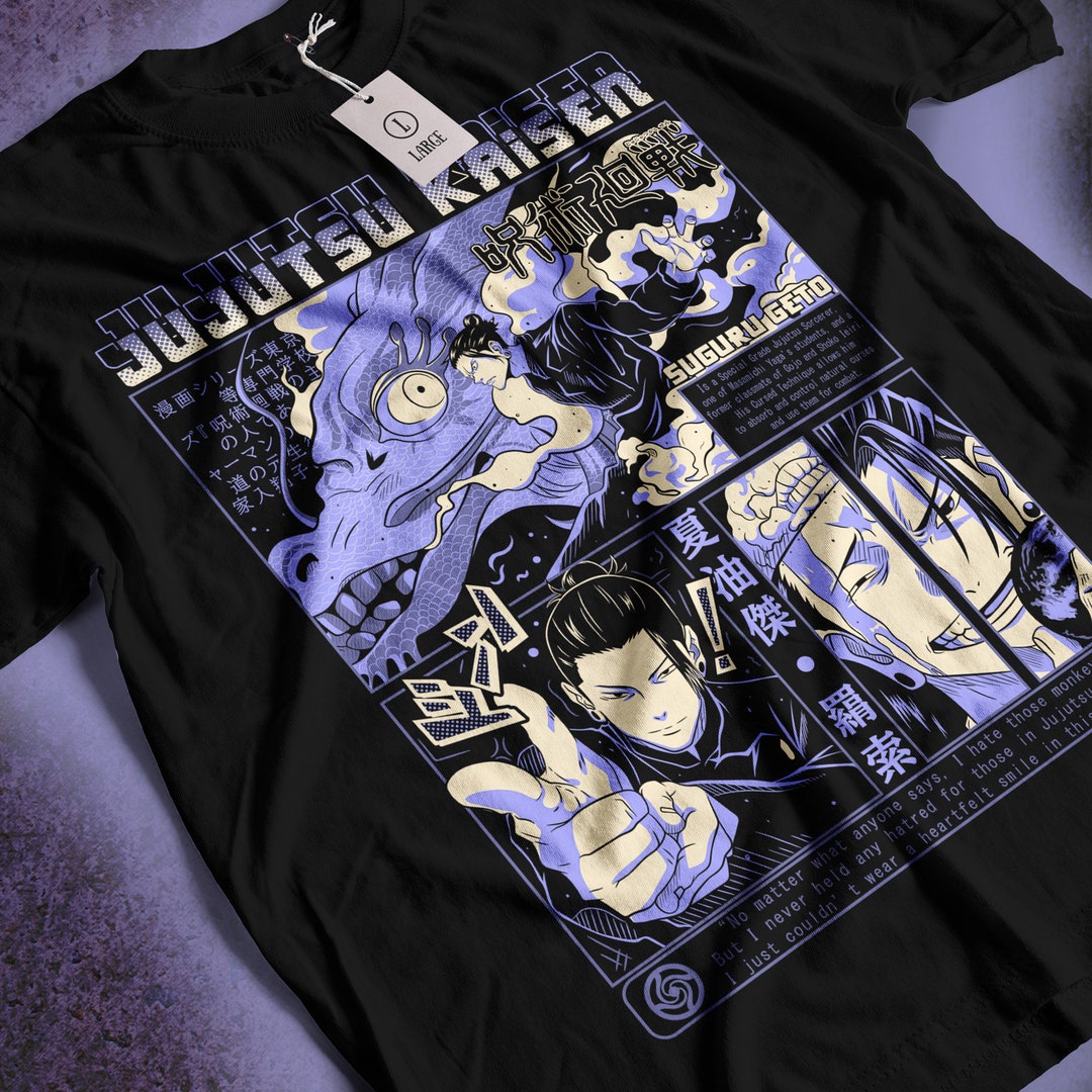 Jujutsu Kaisen Suguru Geto Anime Tshirt - Etsy