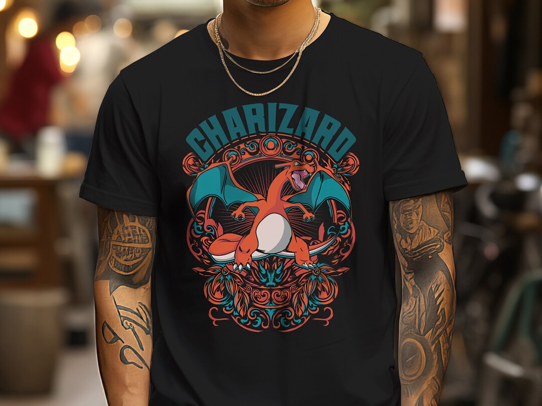 Charizard Tee Perfect for a Gift, Present, Holiday, Birthday Japanese ...