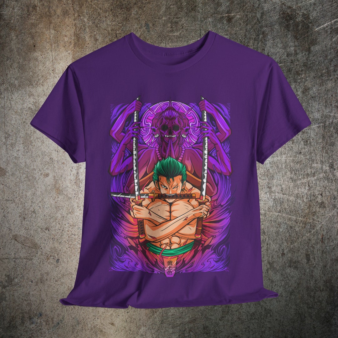 Roronoa Zoro Asura Diable Jambe Shirt, One Piece, Anime Shirt, Anime ...
