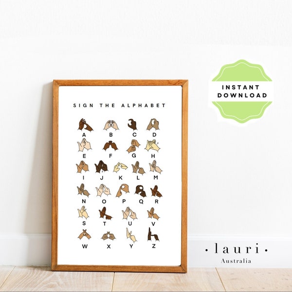 Fingerspelling - Etsy