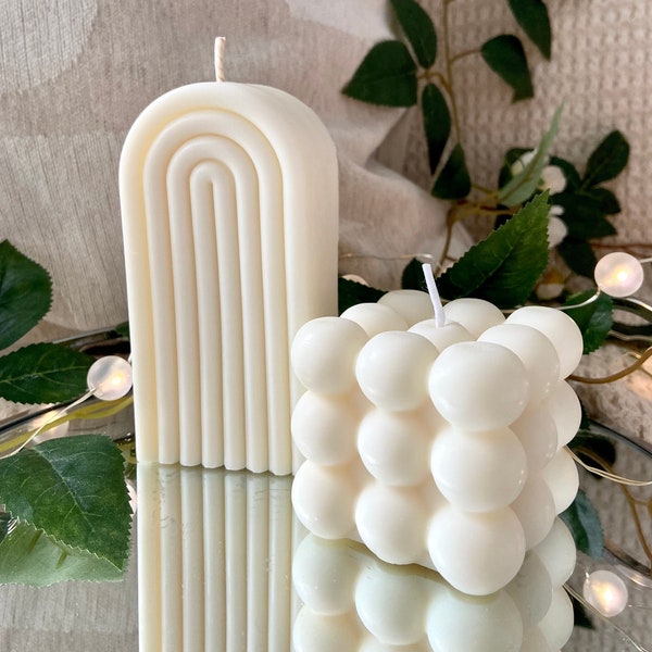 Rainbow Candles - Etsy