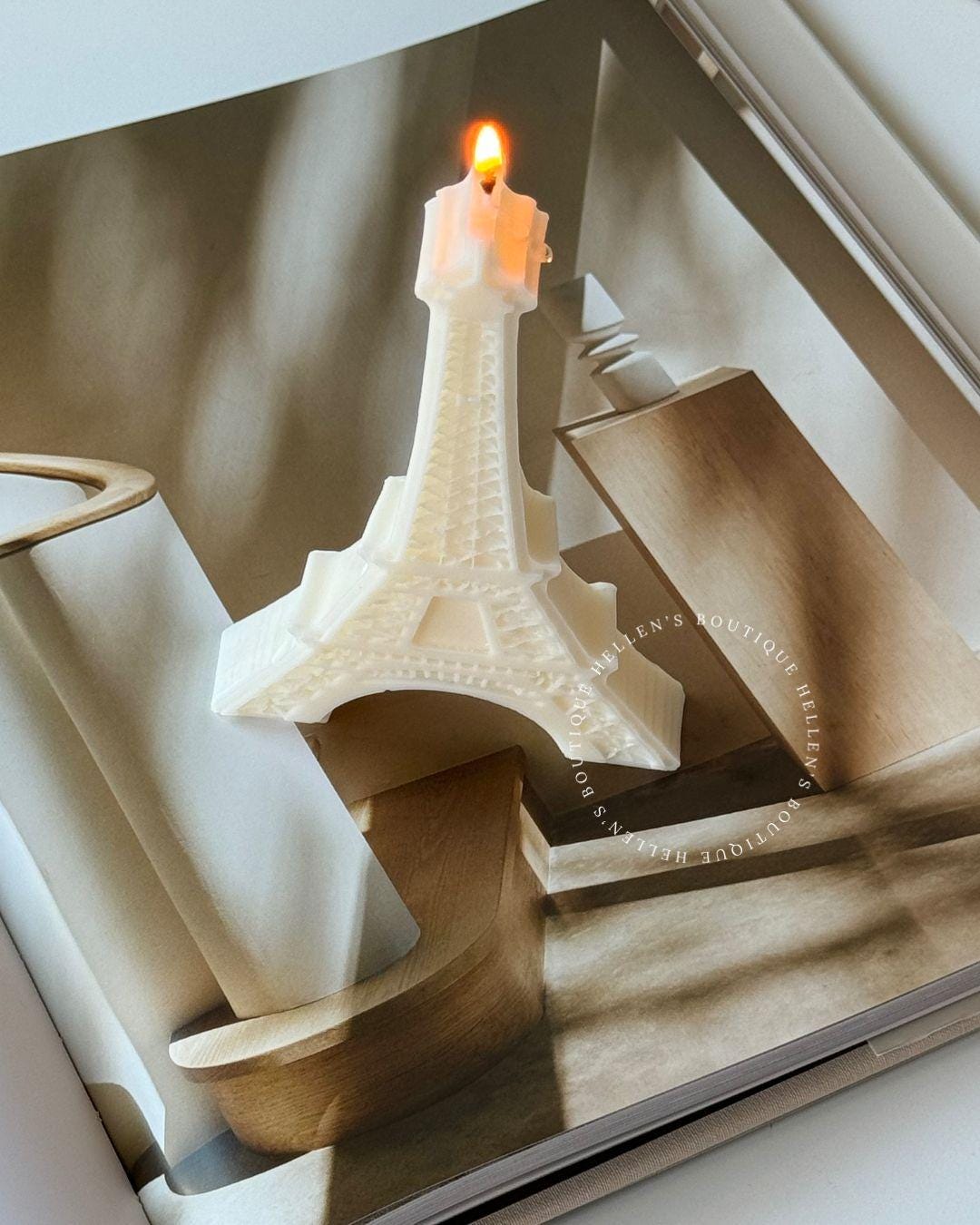 Eiffel Tower Shaped Candle | Paris Candles | Candles for Paris Lovers ...