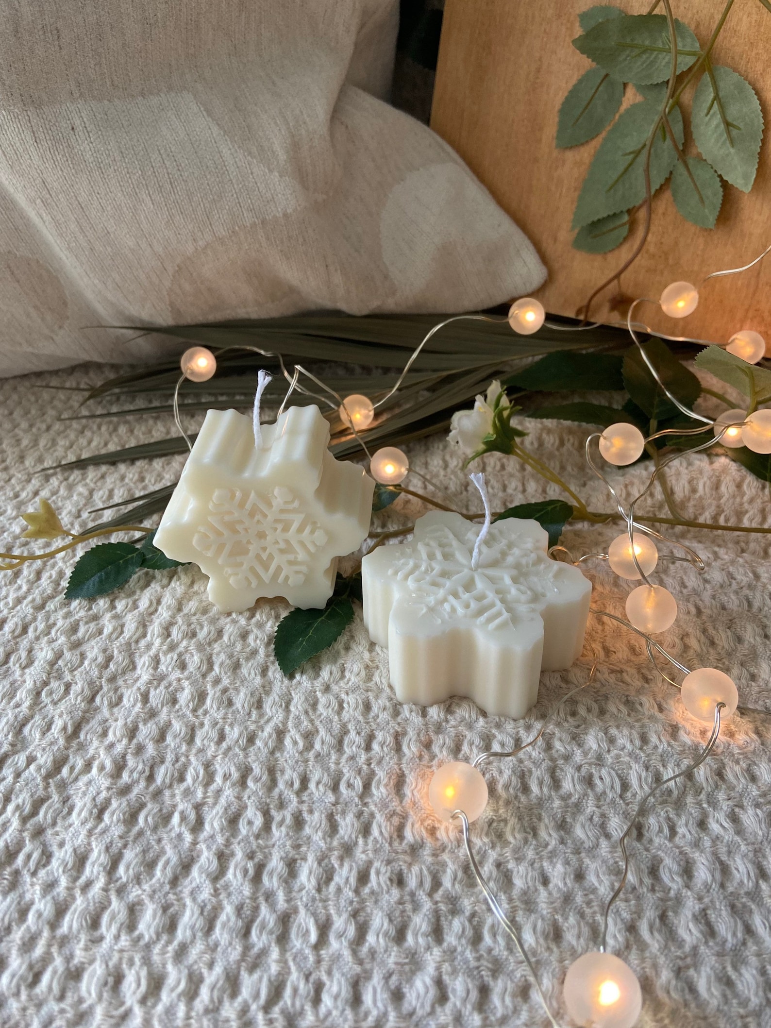 Snowflake Winter Wonderland Candle 100% High Quality Soy - Etsy