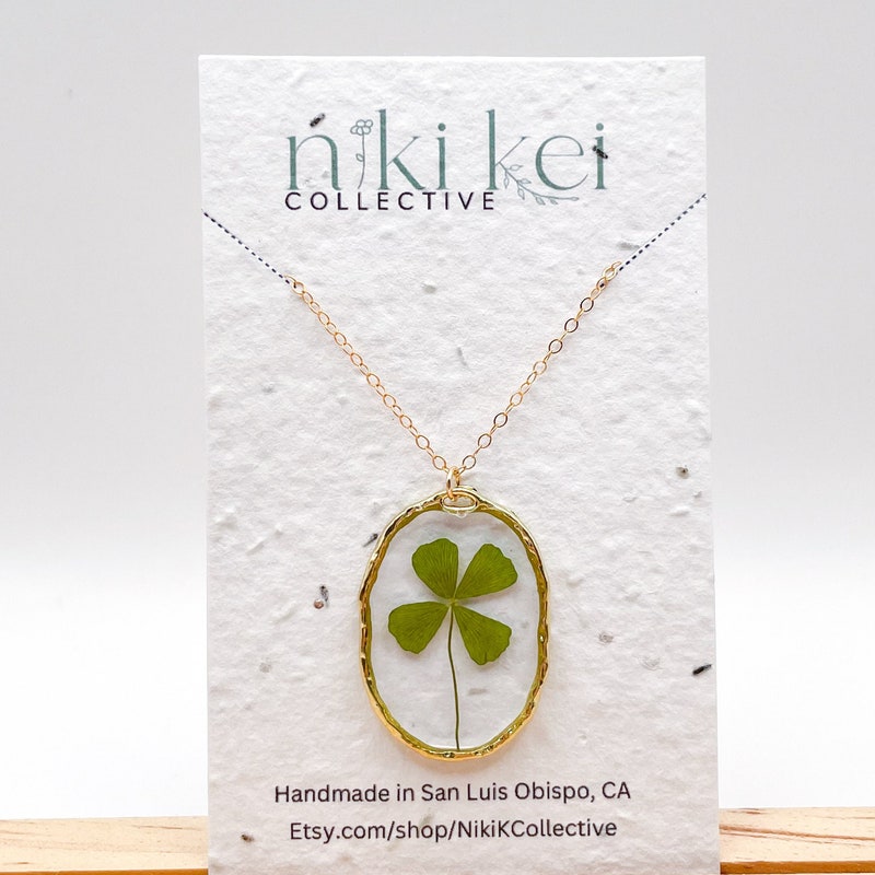 Four Leaf Clover Jewelry - Etsy