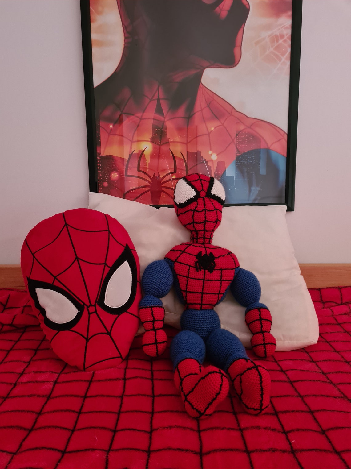 Spider-man Crochet Doll Pattern - Etsy