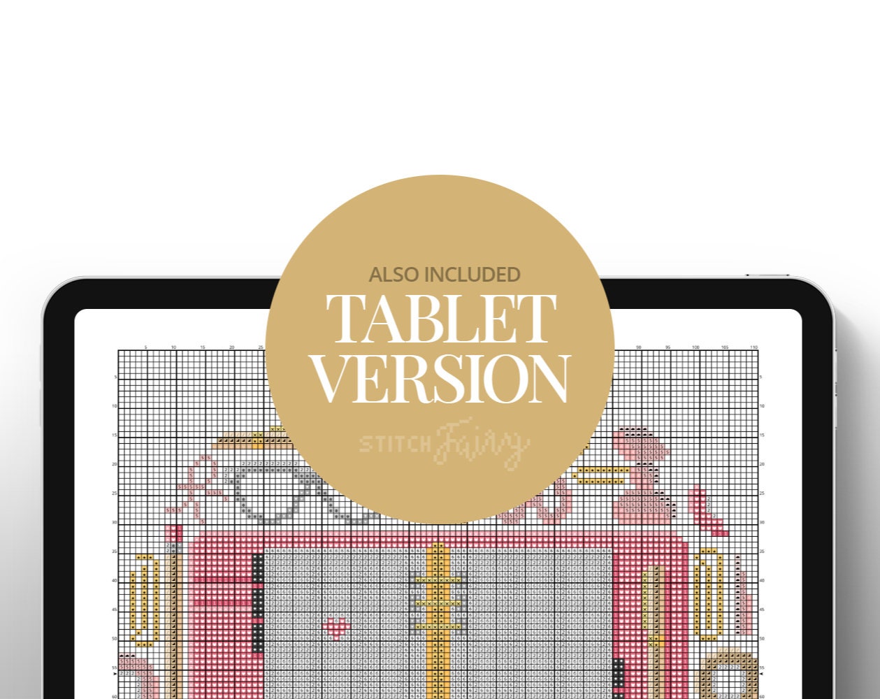 Planner Cross Stitch Pattern Instant Download PDF Counted - Etsy