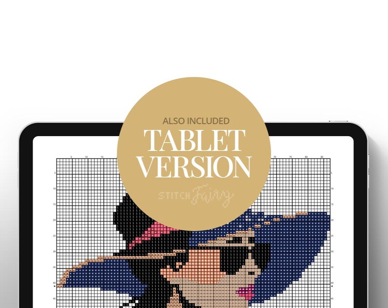 Classy Woman Cross Stitch Pattern, Instant Download PDF, Counted Cross ...