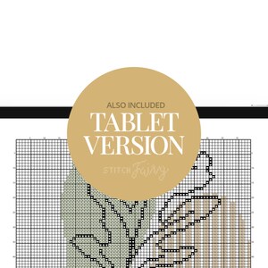 Leaf Outline Cross Stitch Pattern, Instant Download PDF, Counted Cross ...