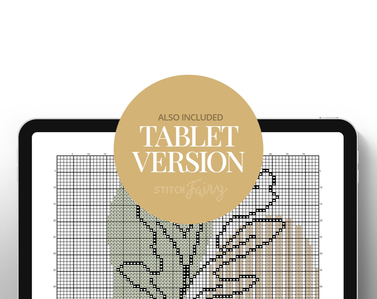 Leaf Outline Cross Stitch Pattern Instant Download PDF | Etsy