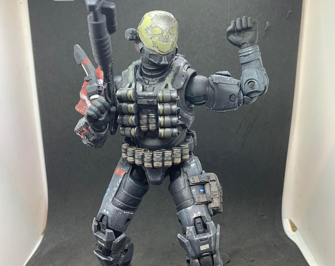 Custom Jazwares Spartan Collection Halo Reach Emile - Etsy