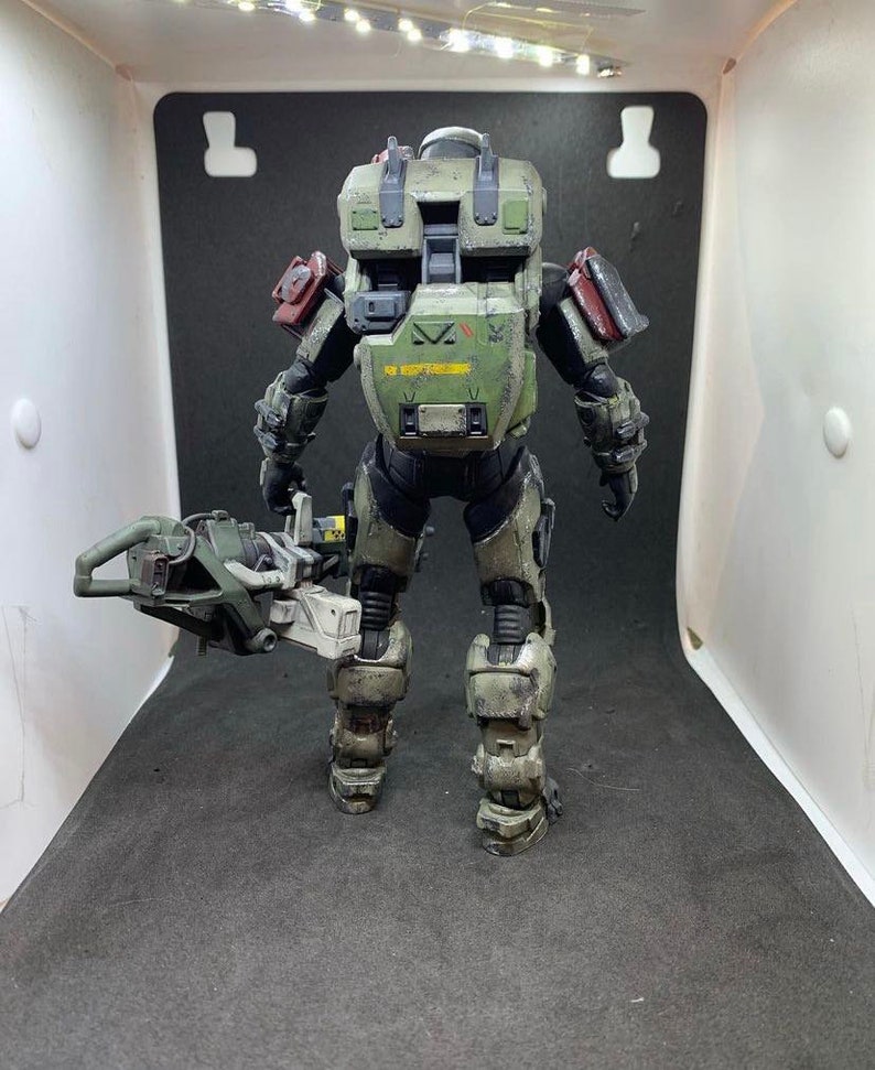 Custom Jazwares Spartan Collection Halo Reach Jorge Action Figure - Etsy UK