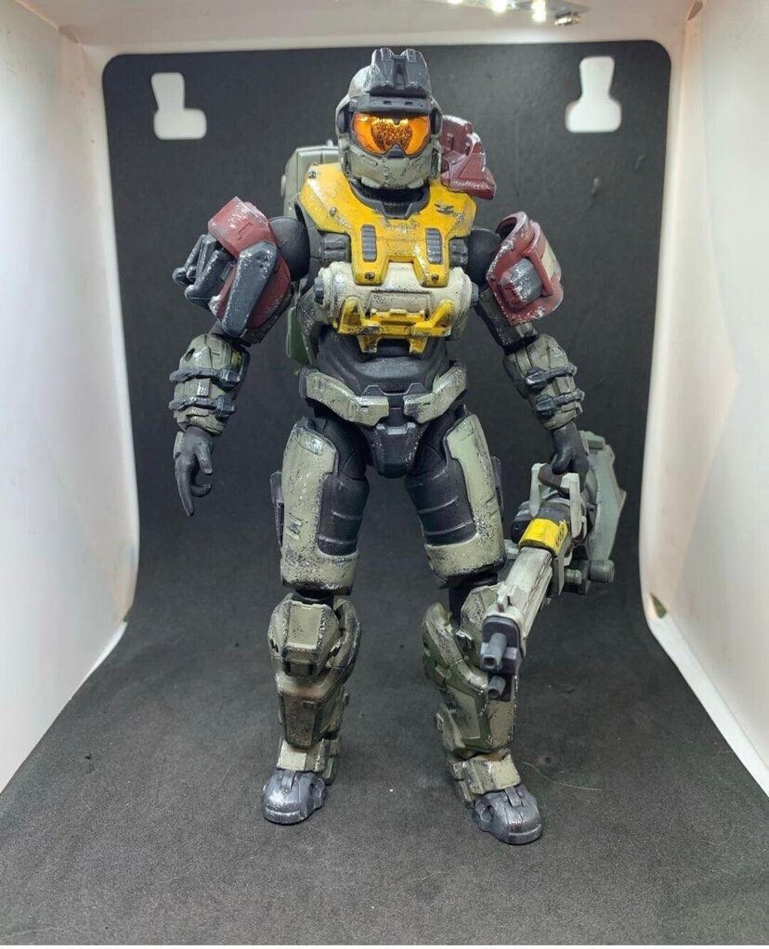 Custom Jazwares Spartan Collection Halo Reach Jorge Action Figure - Etsy UK