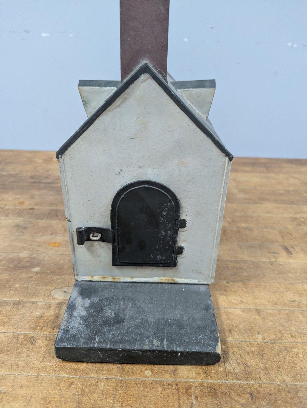 Early 1900's Tin Cottage Hamster Squirrel Wheel Folk Art Primitive - Etsy