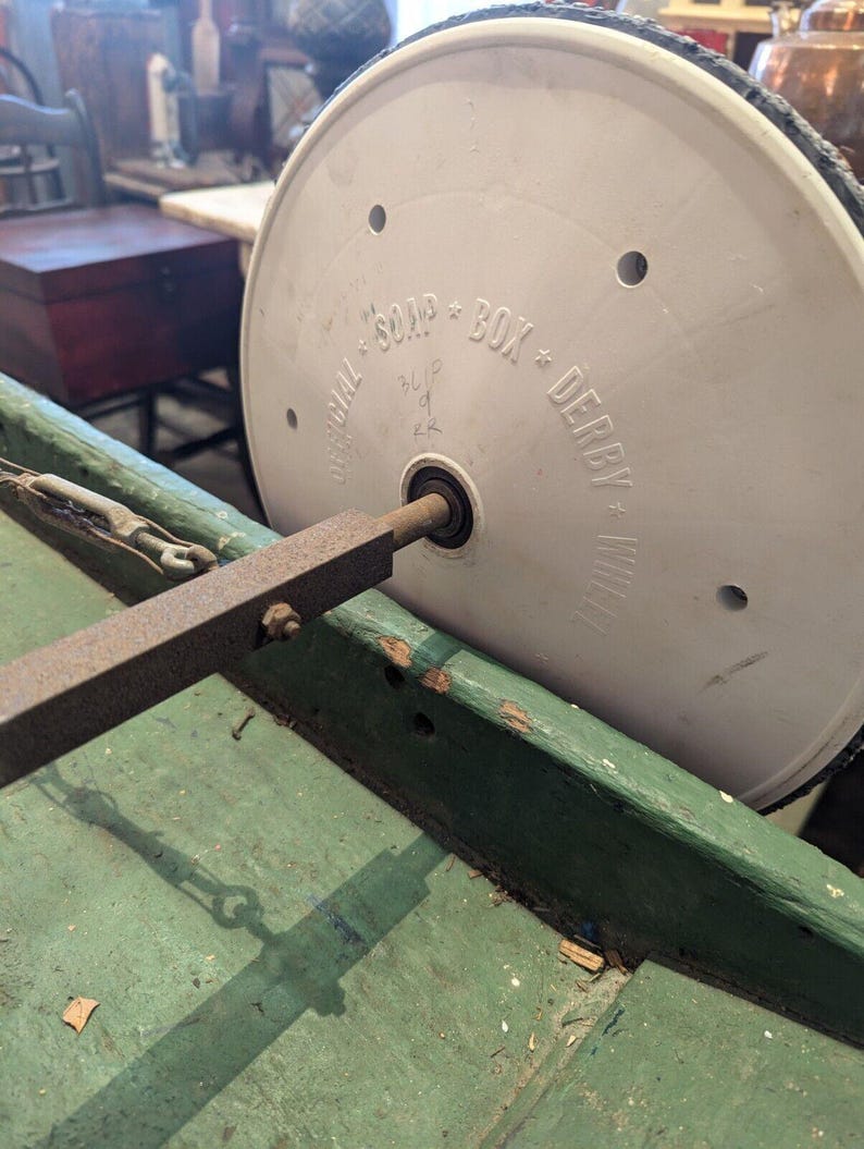 Vintage Soap Box Derby Racer Mixed Wood 1990s Advertising PICK UP ONLY ...