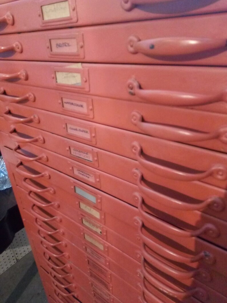 Military WWII Metal Map/file Cabinets No Shipping Pick up Only - Etsy