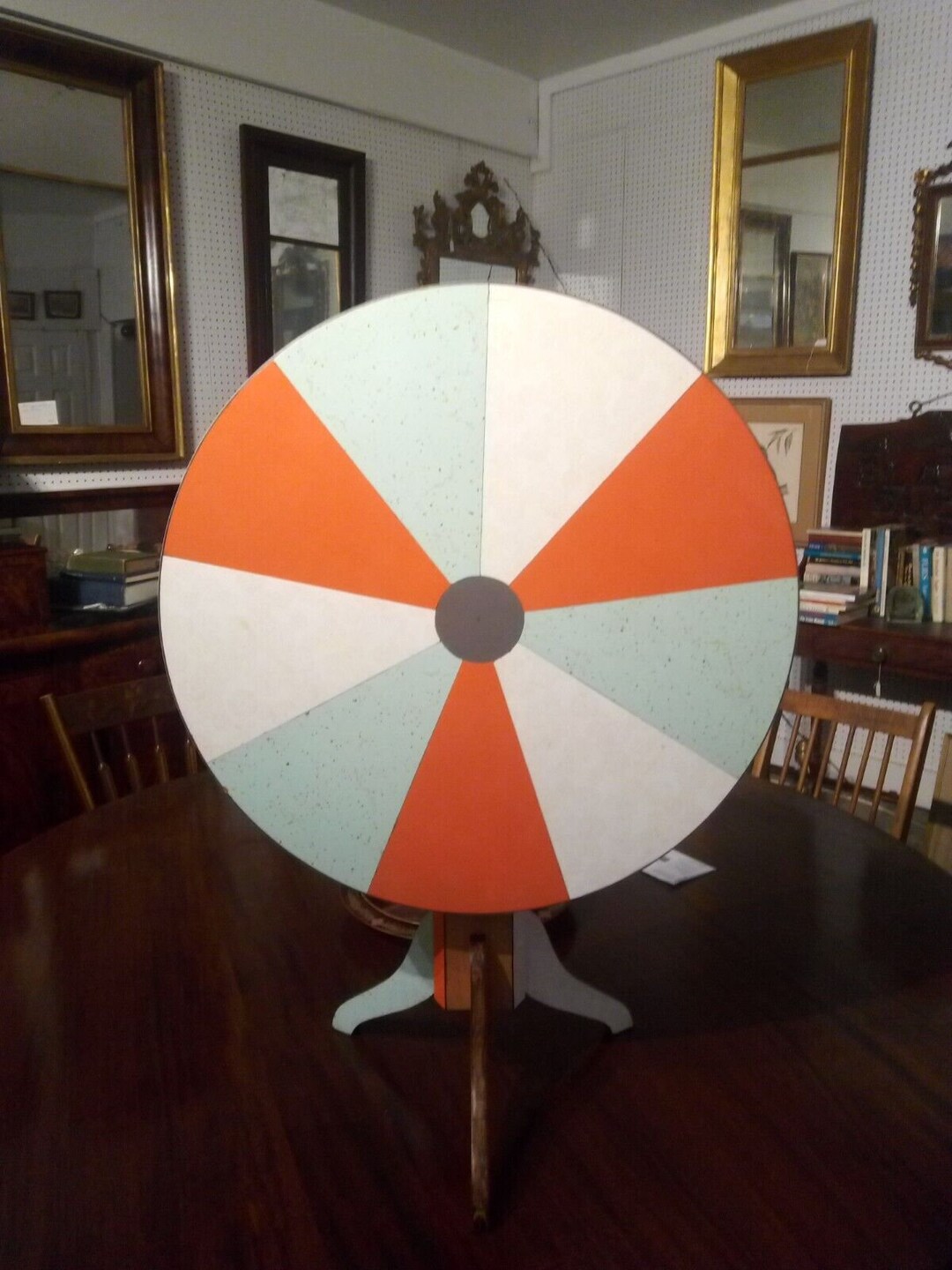 1969 Prototype Table Tilt Top Michele Zaccheo Torrington Ct. Signed ...