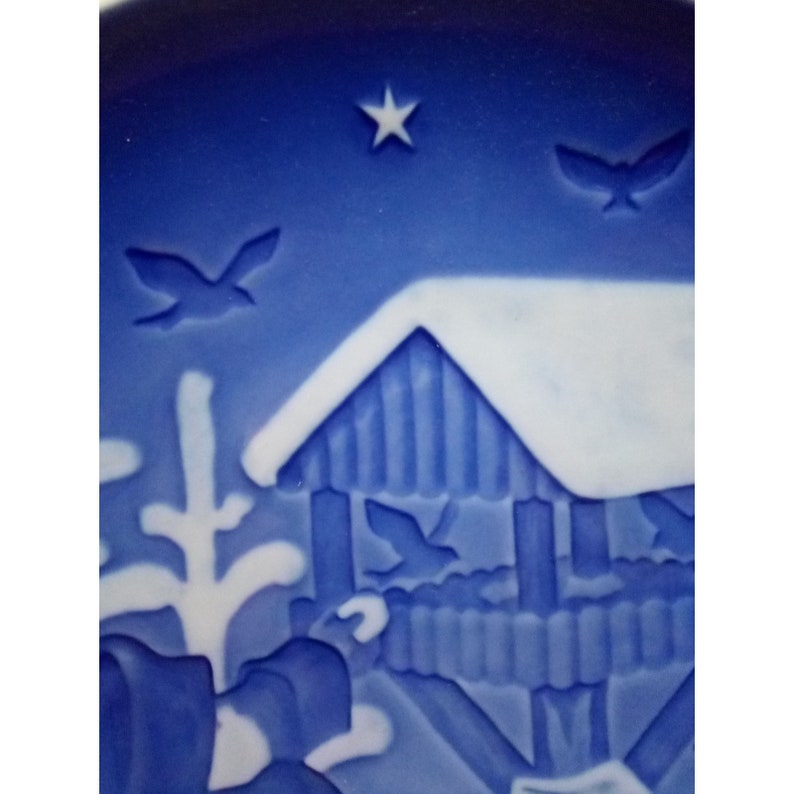Bing Grondhahl 1967 Christmas Plate Fuglenes Jul Jule After 1967 ...