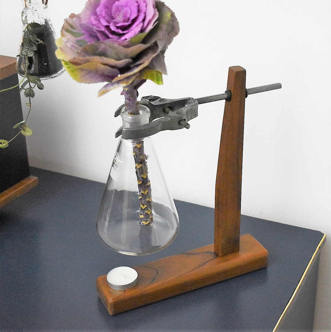 Laboratory Flask Stand, Vase, Room Perfume/oil Burner - Etsy