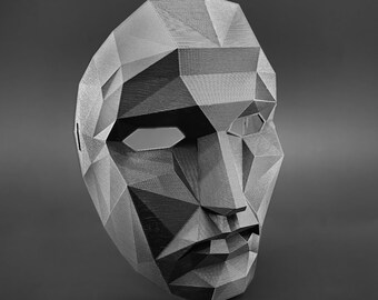 Featureless Mask - Etsy