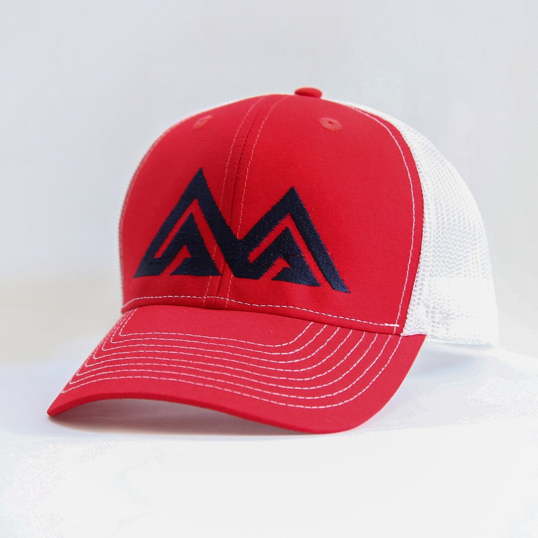 Minimalist Mountain Design Cap Rockies Trucker Hat Unisex Hat - Etsy