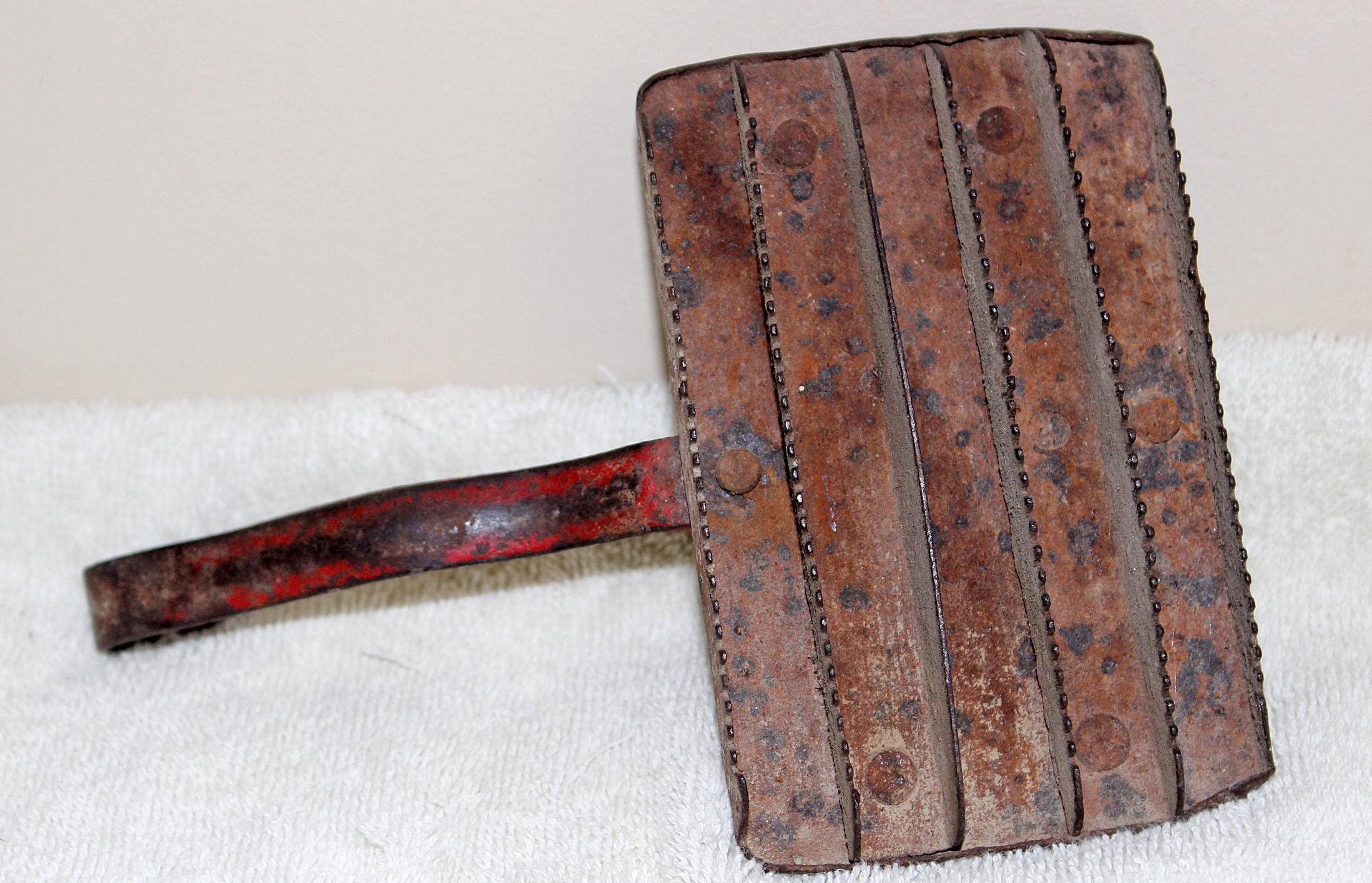 Antique Vintage Metal Horse Curry Comb RARE FIND - Etsy