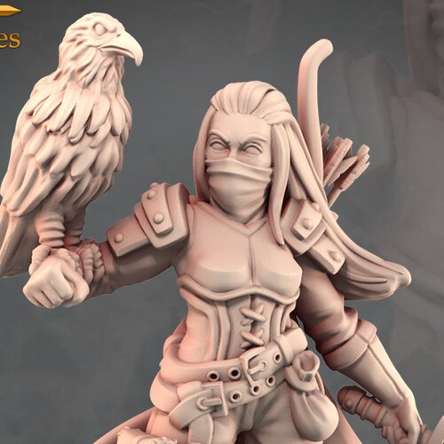 Female Druid Miniature RPG Minis D&D DND RPG - Etsy