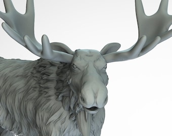 Kangaroo Miniature RPG Minis D&D DND RPG Tabletop Gaming From 3D ...