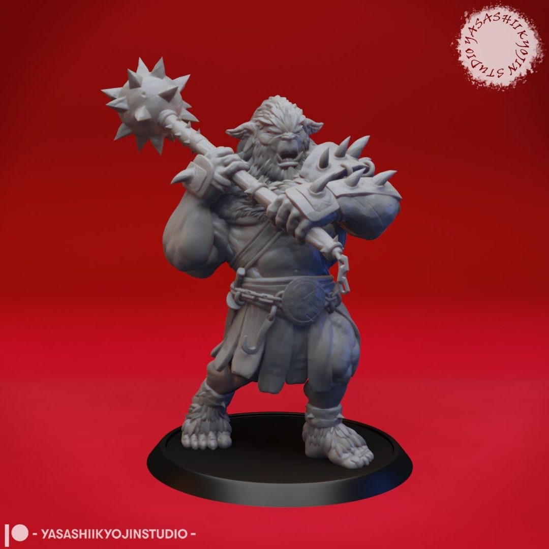 Bugbear Miniature RPG Minis D&D DND RPG Tabletop Gaming From Yasashii ...