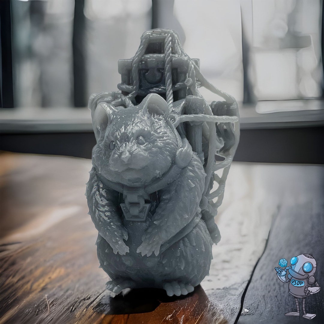 Giant Pack Hamster Miniature | RPG Minis | DND | D&D | RPG | Tabletop ...