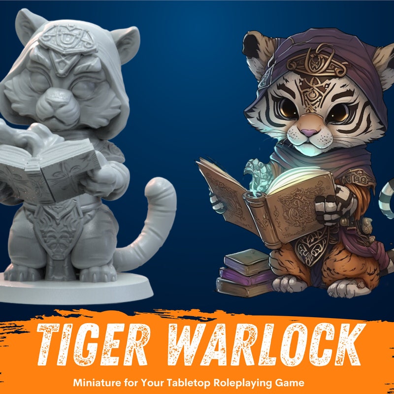 Tabaxi Miniature - Etsy