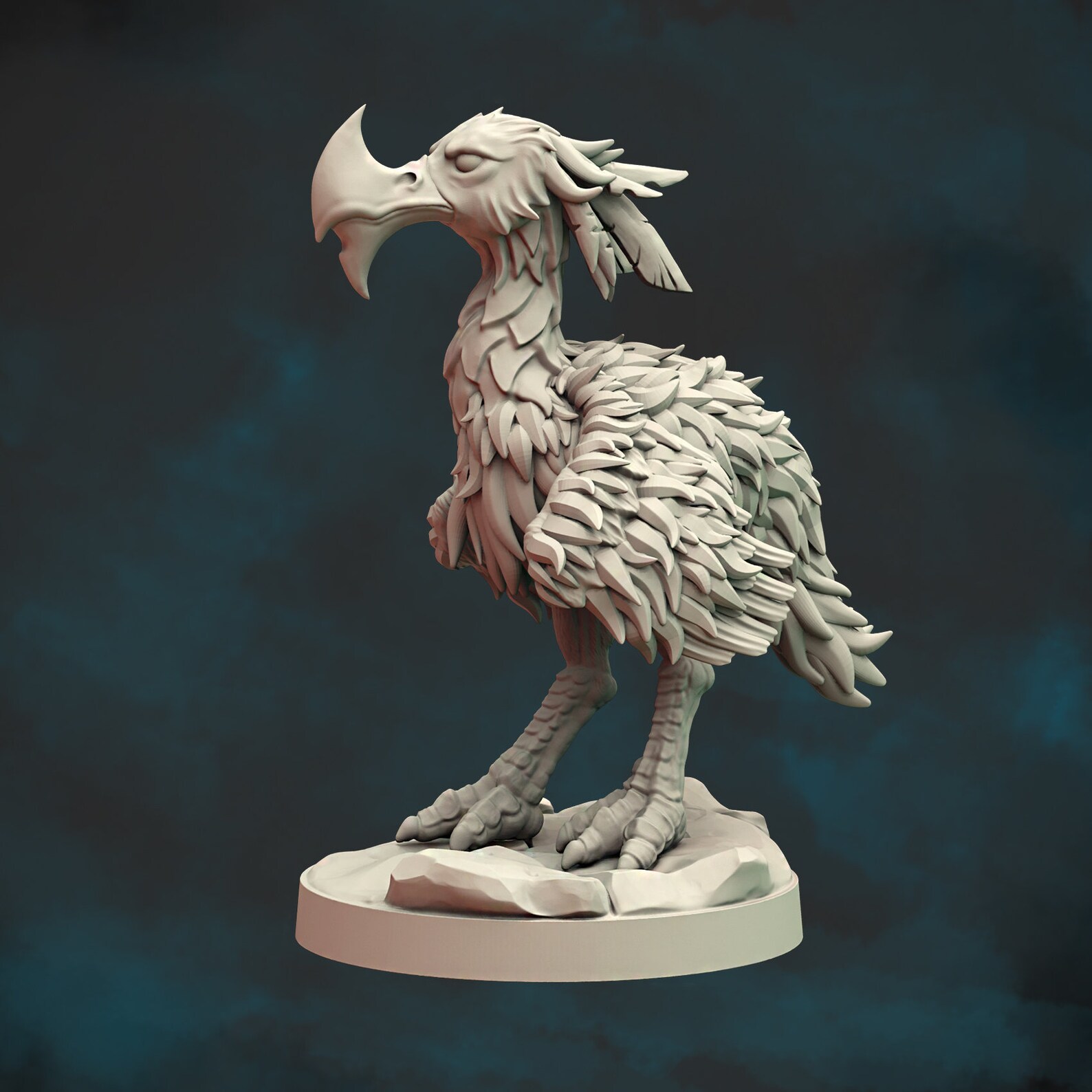 Icewind Axebeak Miniature RPG Minis D&D DND RPG | Etsy