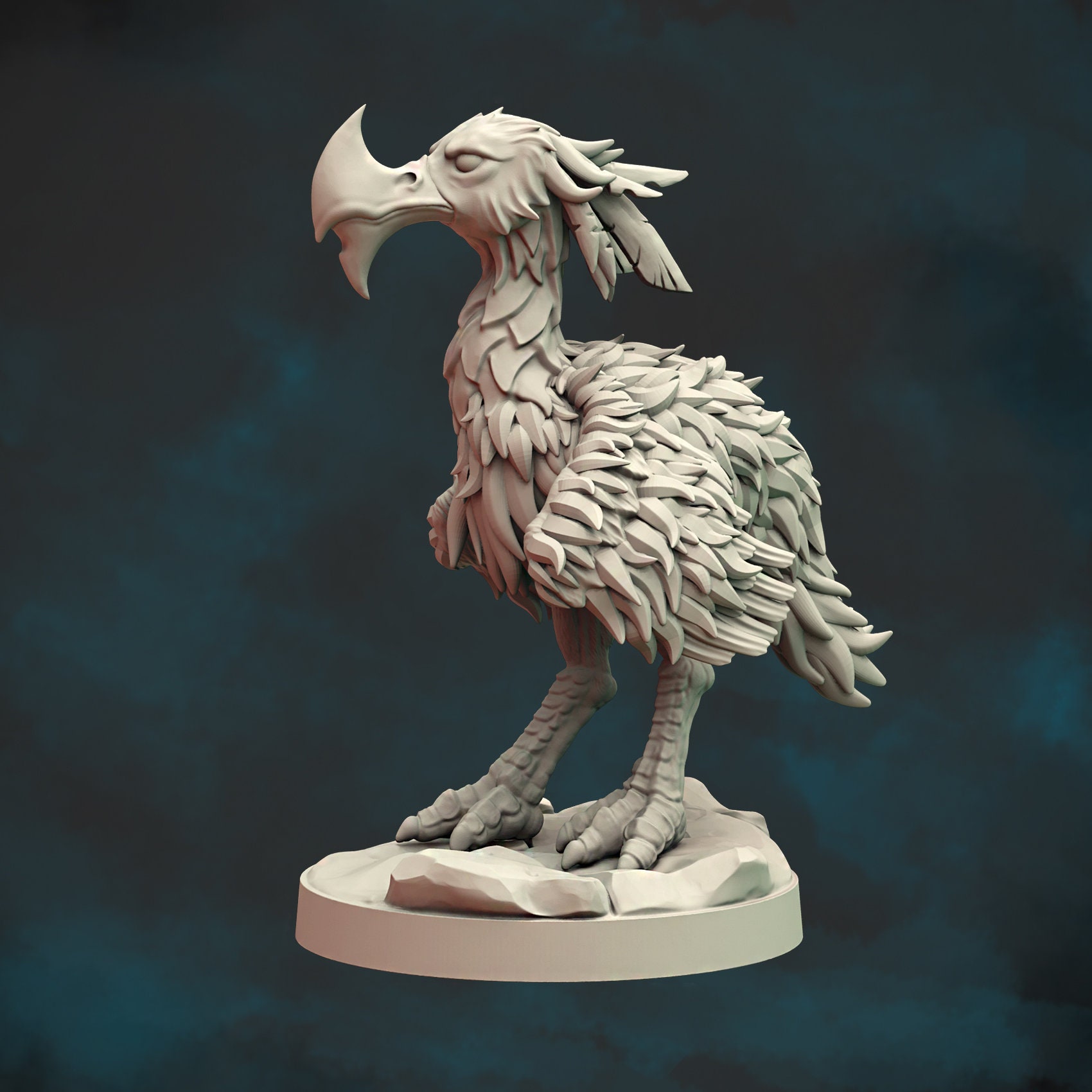 Icewind Axebeak Miniature RPG Minis D&D DND RPG - Etsy