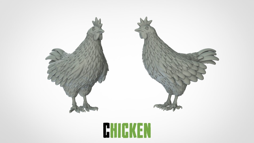 Chicken Miniature | RPG Minis | D&D | DND | RPG | Tabletop Gaming ...
