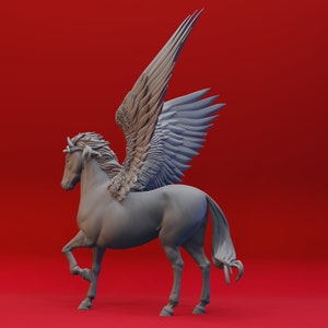Pegasus Miniature | RPG Winged Horse Minis | D&D Flying Steed | DND ...