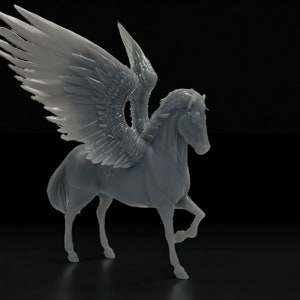 Pegasus Miniature | RPG Winged Horse Minis | D&D Flying Steed | DND ...