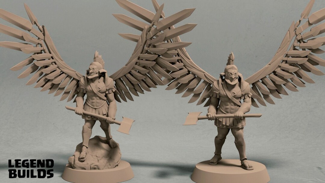 Aasimar Paladin Miniature | RPG Minis | D&D | DND | RPG | Tabletop ...