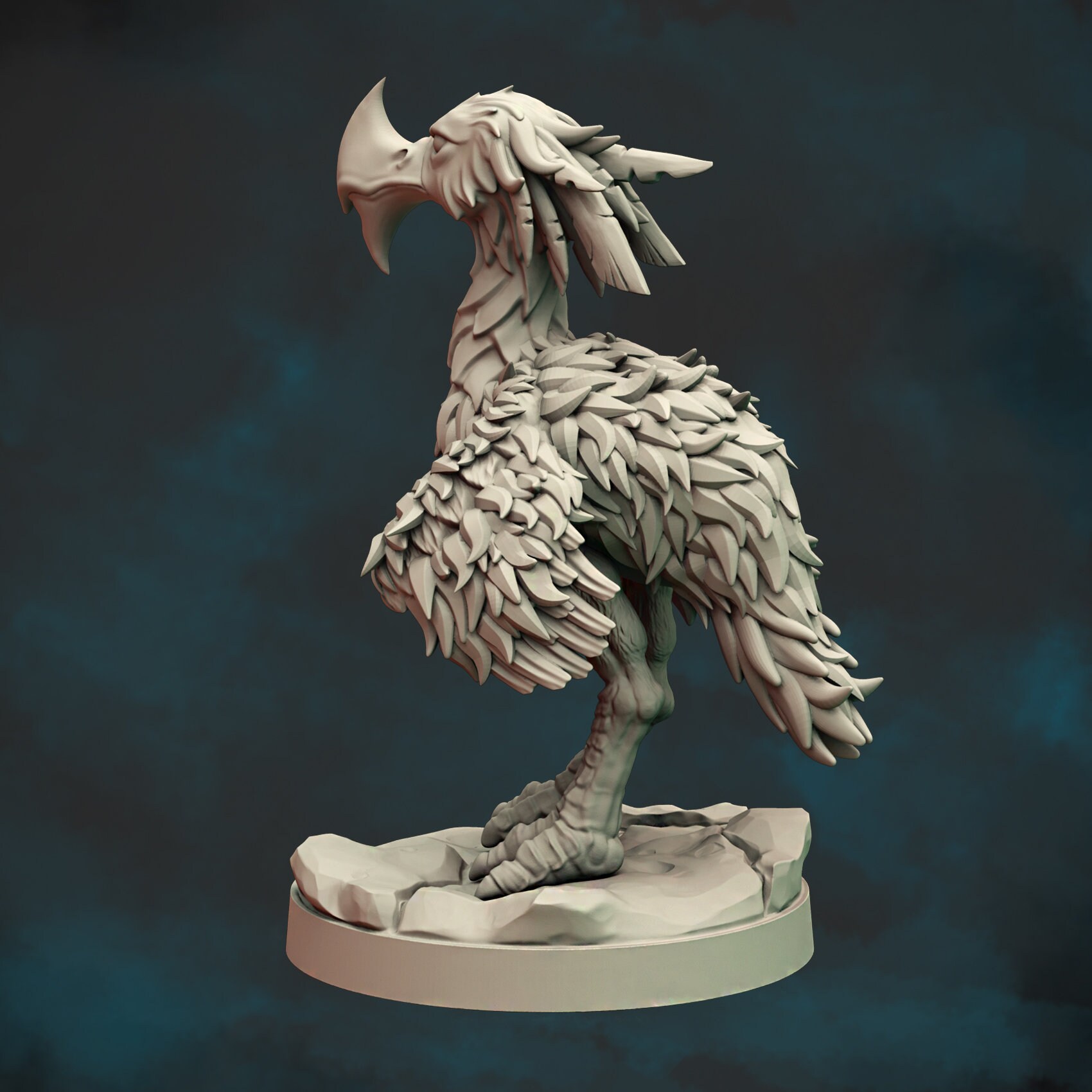 Icewind Axebeak Miniature RPG Minis D&D DND RPG - Etsy