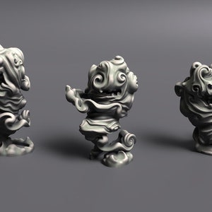 Air Elementals large and Small Miniature RPG Minis D&D DND RPG Tabletop ...