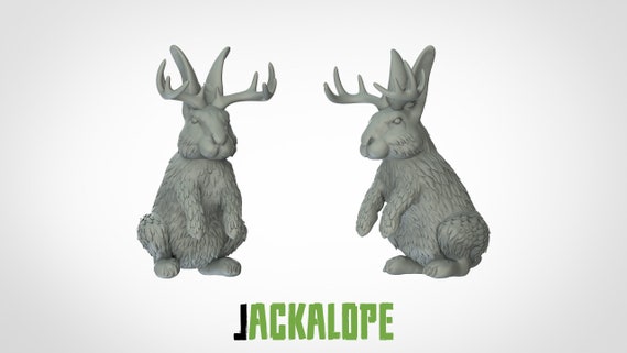 Jackalope Miniature RPG Minis D&D DND RPG Tabletop - Etsy