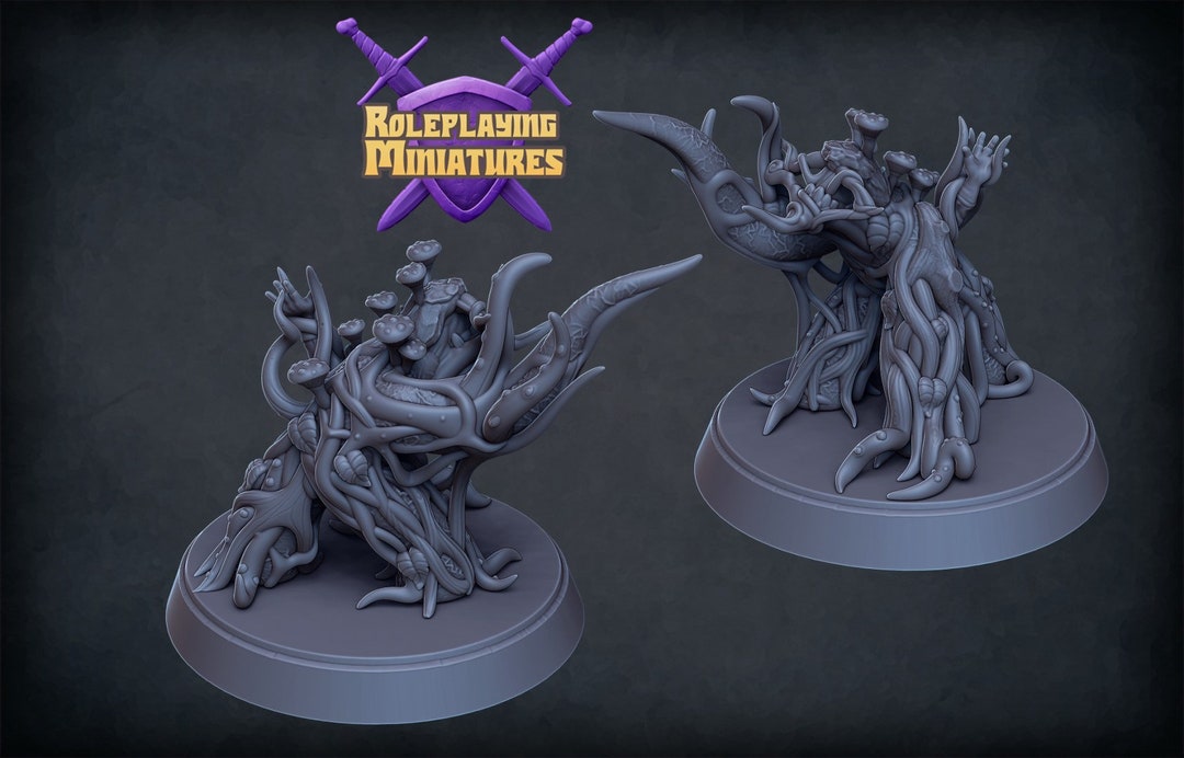 Shambling Mound Miniature | RPG Minis | DND | D&D | RPG | Tabletop ...