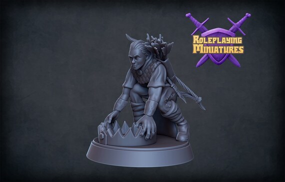 Trapper Bandit Miniature RPG Minis DND D&D RPG | Etsy