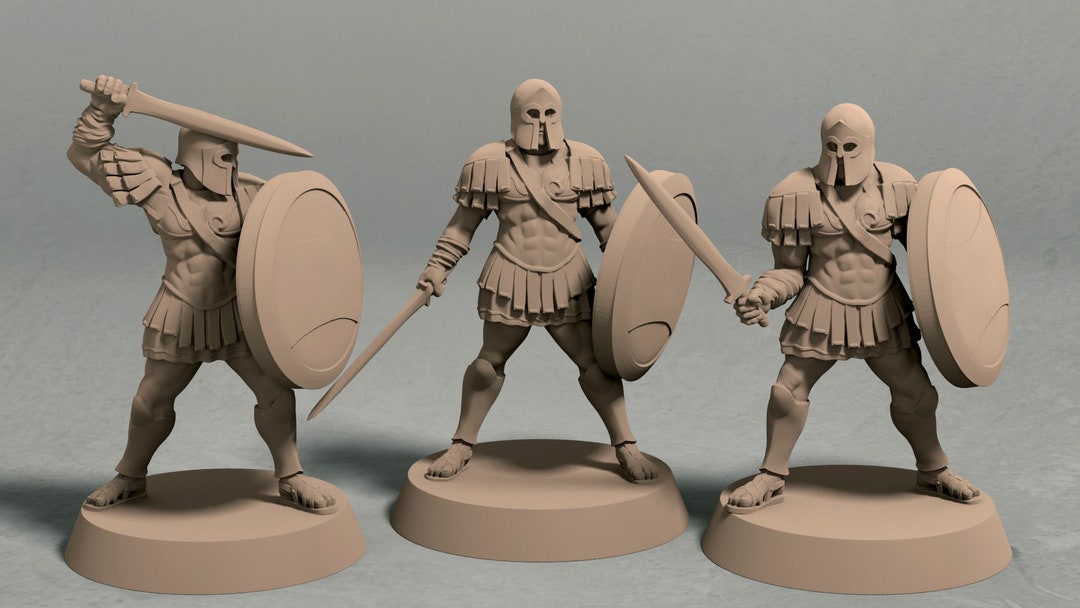 Gladius - City Guard/roman Legionnaires Miniatures | RPG Minis | D&D | DND | RPG | Tabletop ...
